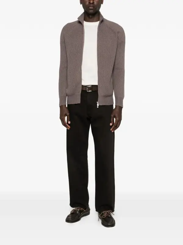 Brunello Cucinelli Zip-front Cardigan - Multicolor
