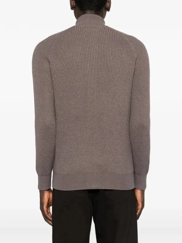 Brunello Cucinelli Zip-front Cardigan - Multicolor