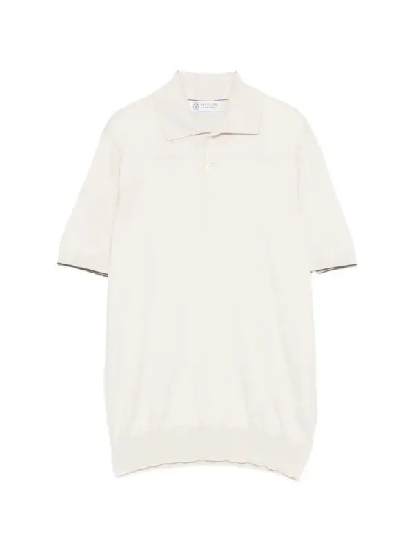 Brunello Cucinelli Lightweight Knit Polo - Multicolor