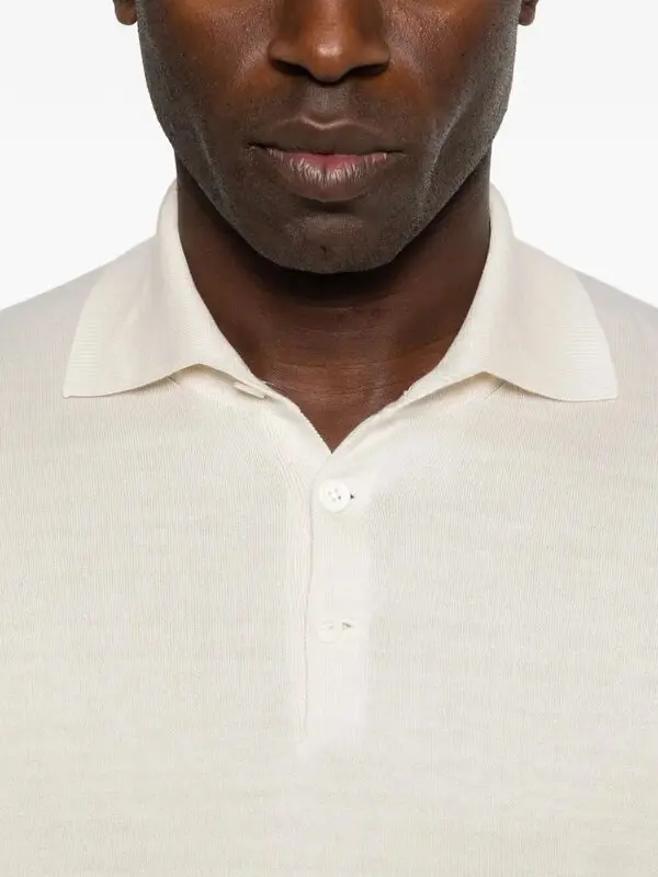 Brunello Cucinelli Lightweight Knit Polo - Multicolor