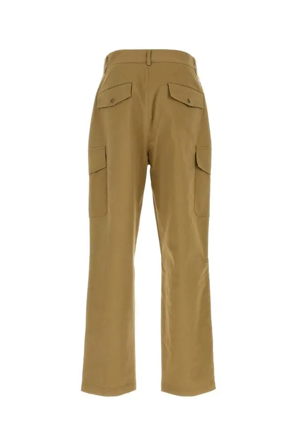 Moncler Stretch Cotton Cargo Pants - Brown