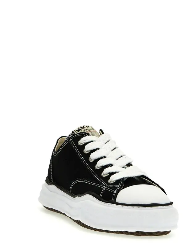 Mihara Yasuhiro Peterson Low Top Cotton Canvas Sneakers