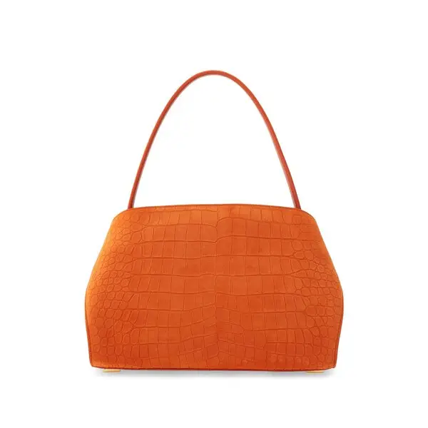 FERRAGAMO Soft Hug Shoulder Bag - Orange