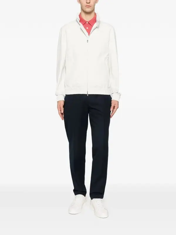 Brunello Cucinelli Polyamide Bomber Jacket - Multicolor