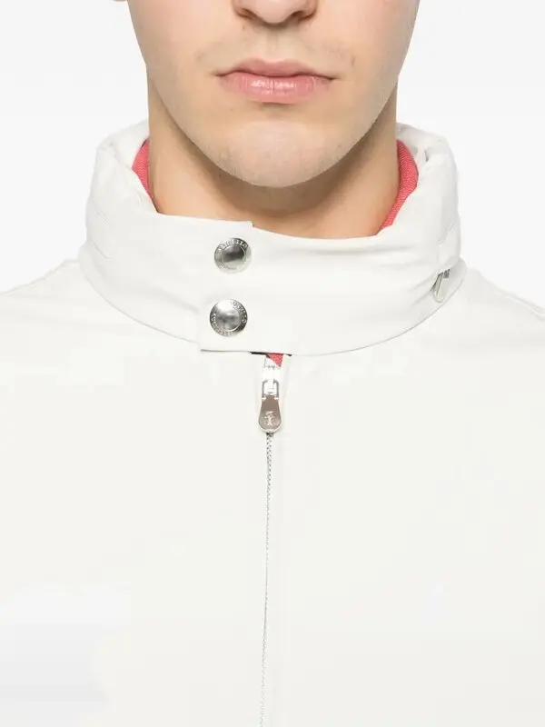 Brunello Cucinelli Polyamide Bomber Jacket - Multicolor