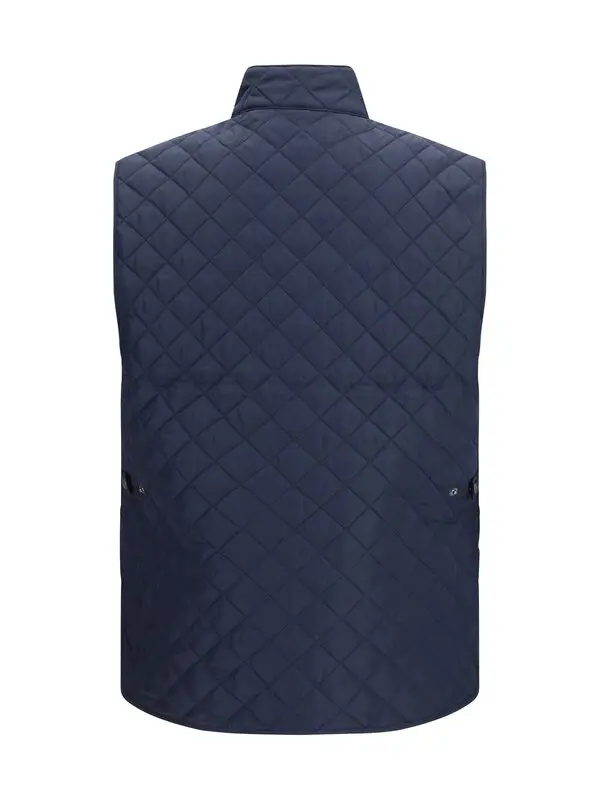 Belstaff Icon Quilted Nylon Gilet - Blue