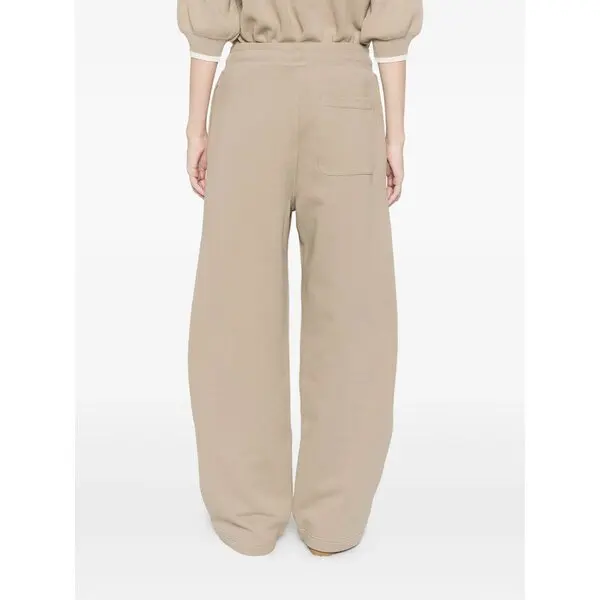 AMI Paris Wide-leg Trousers With Drawstring Waist