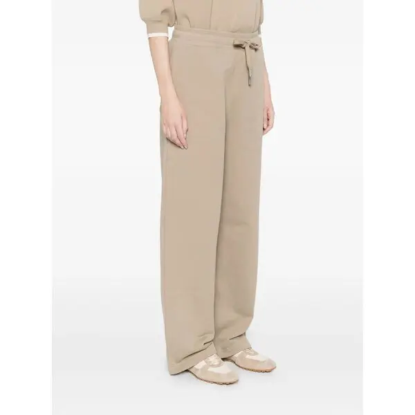 AMI Paris Wide-leg Trousers With Drawstring Waist