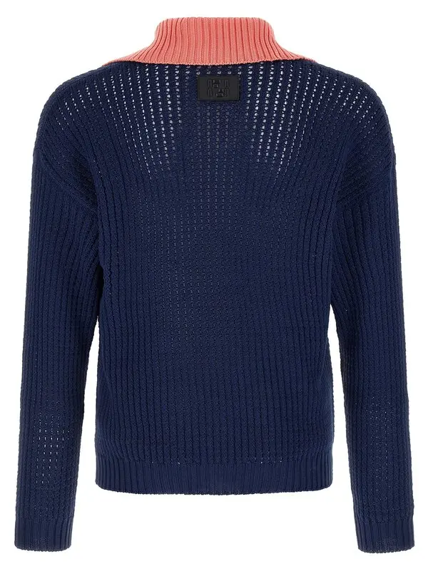 Fendi Cablé Braided Sweater