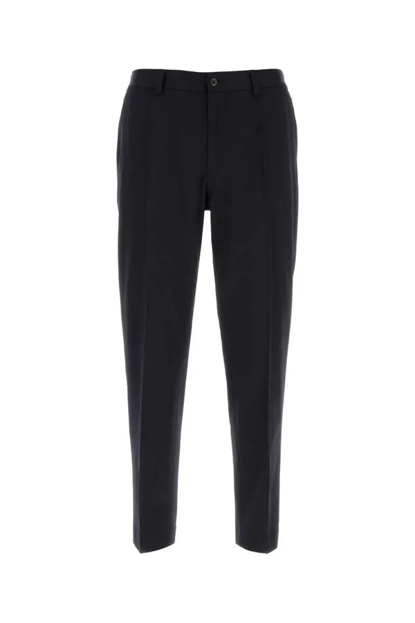 Dolce & Gabbana Midnight Stretch Wool Pants
