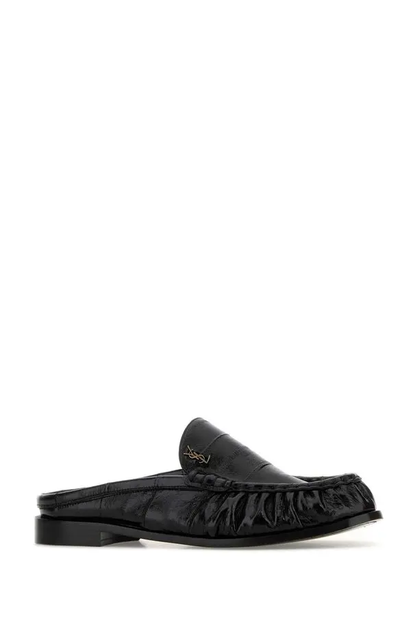 Saint Laurent Eel Leather Loafers