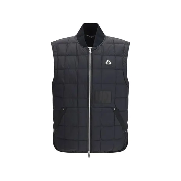 Moose Knuckles Quilted Logo Vest