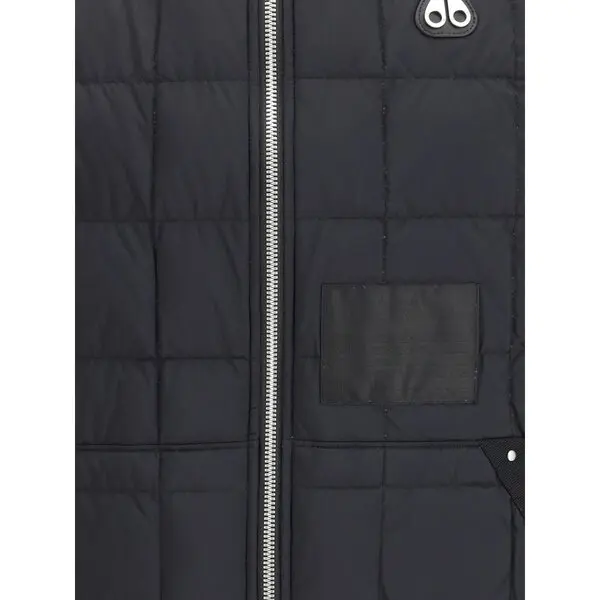 Moose Knuckles Quilted Logo Vest