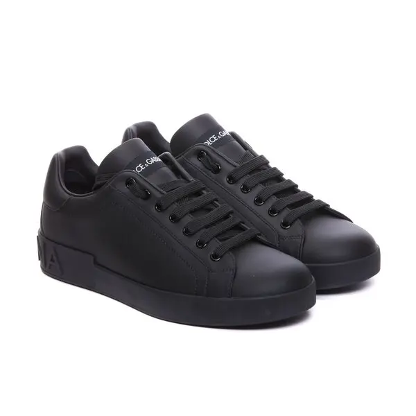 Dolce & Gabbana Portofino Leather Sneakers