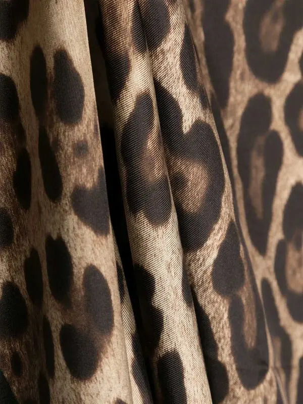 Dolce & Gabbana Leopard-print Scarf