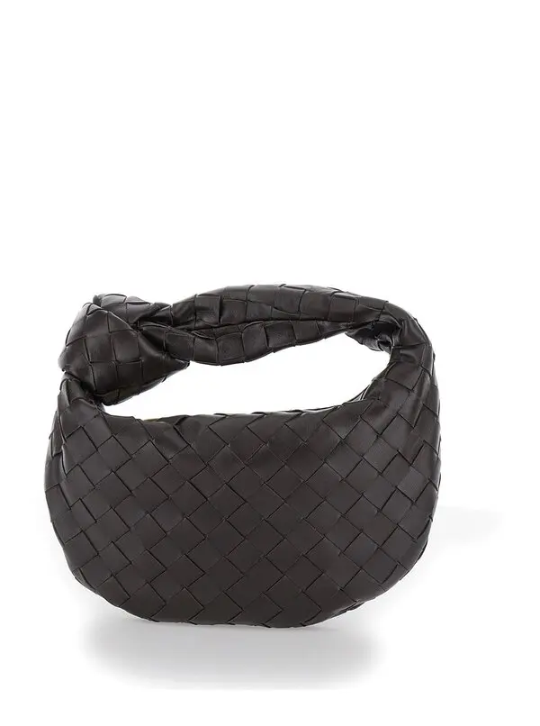 Bottega Veneta Mini Jodie Handbag - Brown