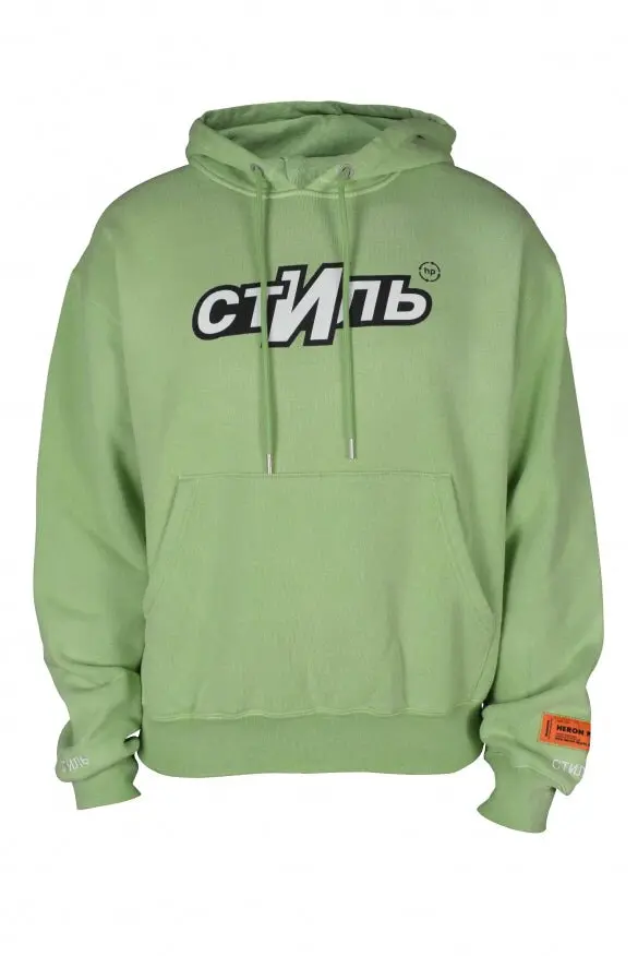 Heron Preston Oversized Cotton Hoodie