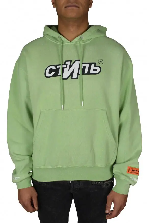 Heron Preston Oversized Cotton Hoodie