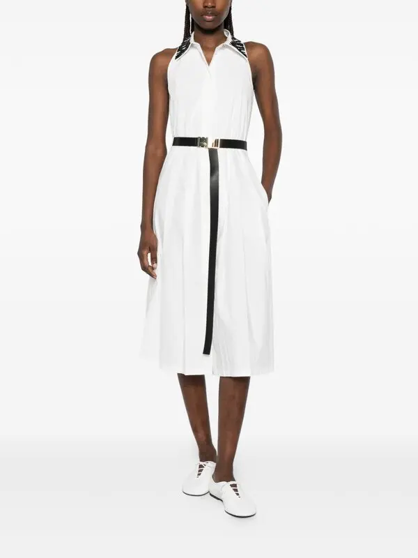 Max Mara Cotton Blend Midi Dress