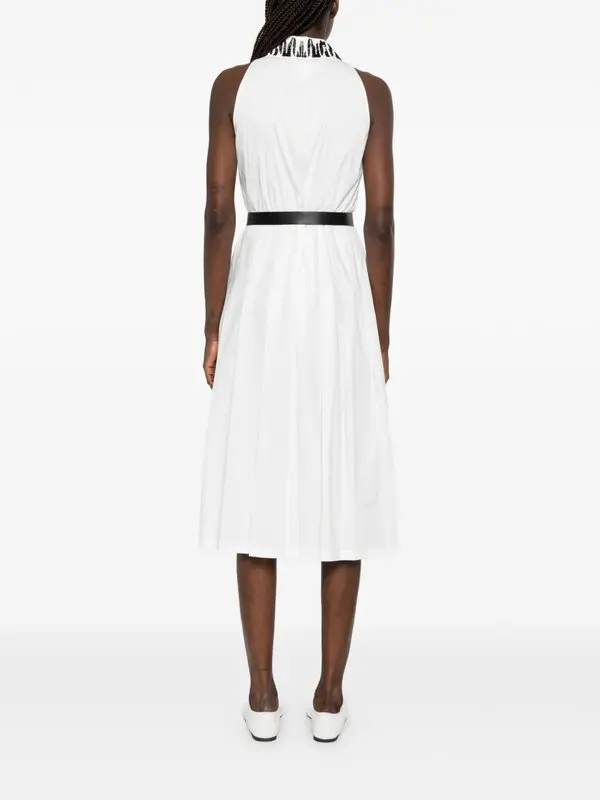 Max Mara Cotton Blend Midi Dress