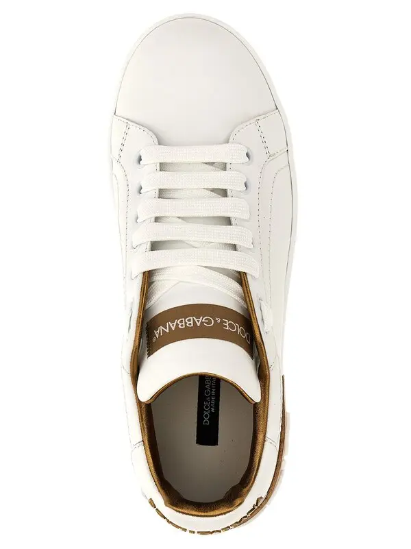 Dolce & Gabbana Leather Portofino Sneakers