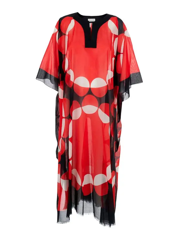 Dries Van Noten Cartland Kaftan - Multicolor