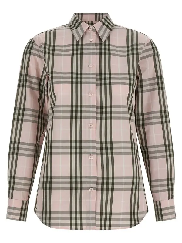 Burberry Emma Check Cotton Poplin Shirt