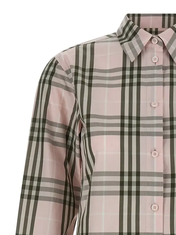 Burberry Emma Check Cotton Poplin Shirt