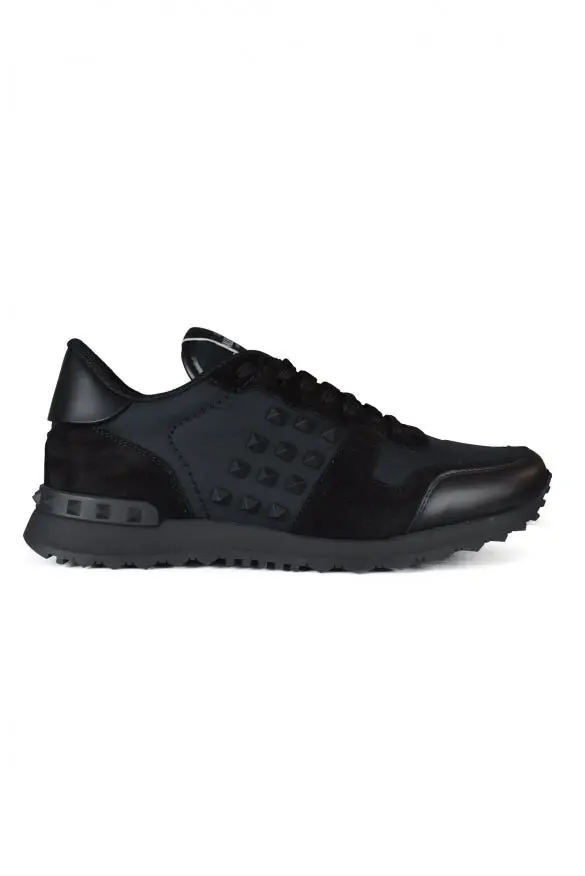 Valentino Garavani Rockrunner Sneakers - Black