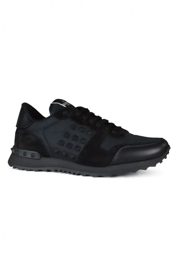 Valentino Garavani Rockrunner Sneakers - Black