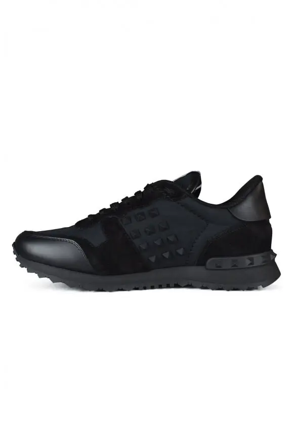 Valentino Garavani Rockrunner Sneakers - Black