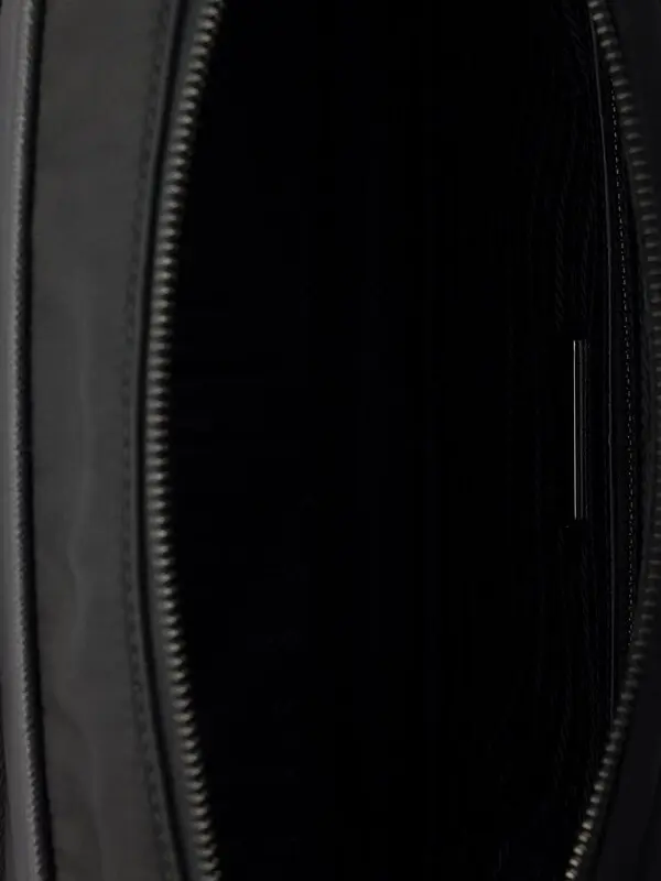 Prada Logo-plaque Nylon Messenger Bag