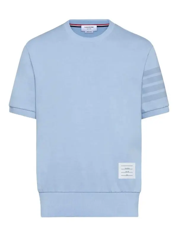 Thom Browne T-shirt With 4-stripe Detail