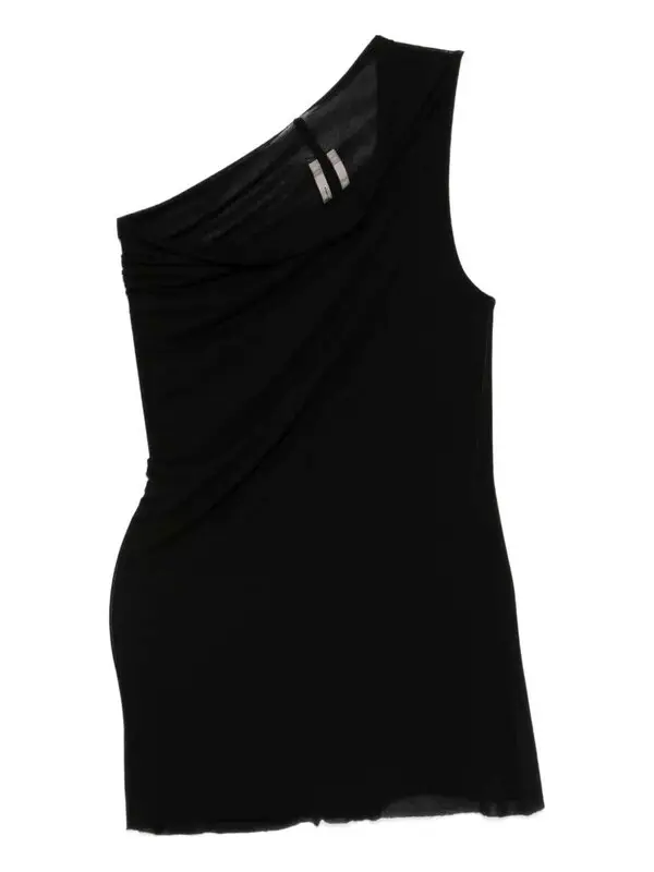 Rick Owens Athena One-shoulder Top - Black