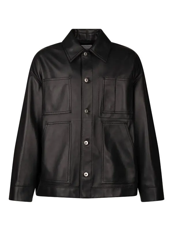 Bottega Veneta Giacca In Pelle