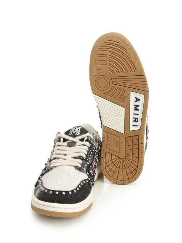 Amiri Studded Skel Low-top Sneakers