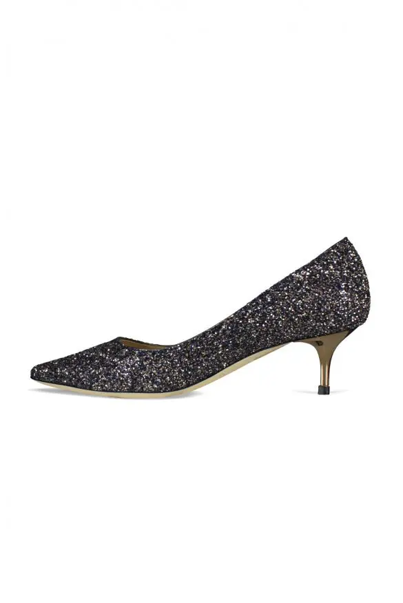 JIMMY CHOO Aza Glitter Pumps - Multicolor