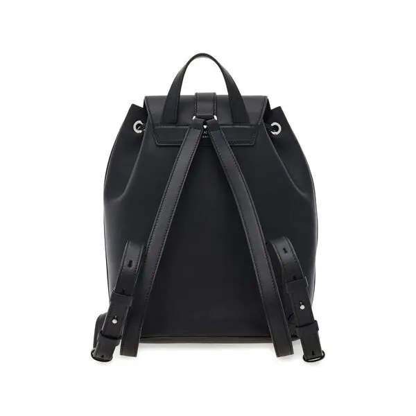 FERRAGAMO Gancini Flap Leather Backpack