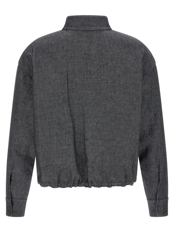 Fendi Ff Selleria Reversible Blouson - Blue