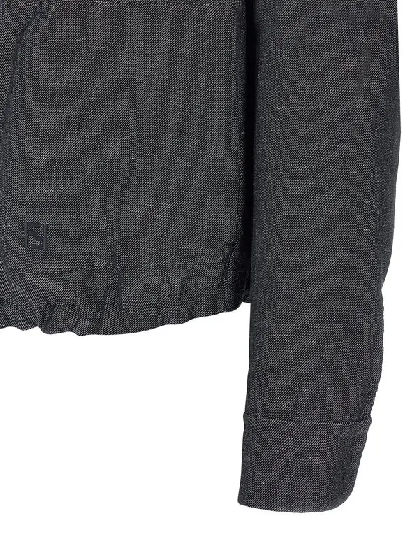 Fendi Ff Selleria Reversible Blouson - Blue