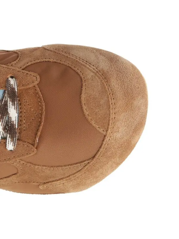 Bottega Veneta Orbit Flash Suede And Nylon Sneakers - Multicolor