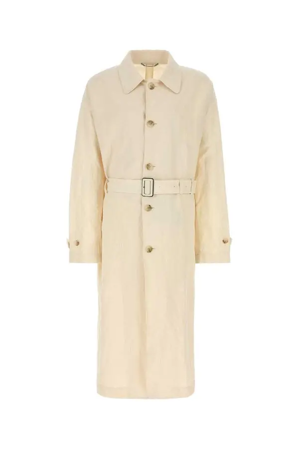 Dolce & Gabbana Cotton Blend Trench Coat - Brown