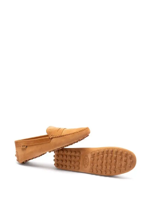 TOD'S Suede Gommino Driving Shoes - Multicolor