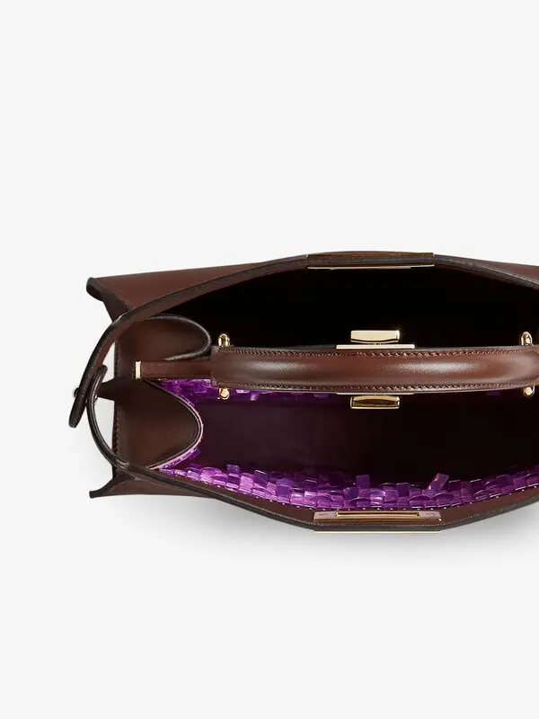 Fendi Peekaboo Iseeu Leather Handbag