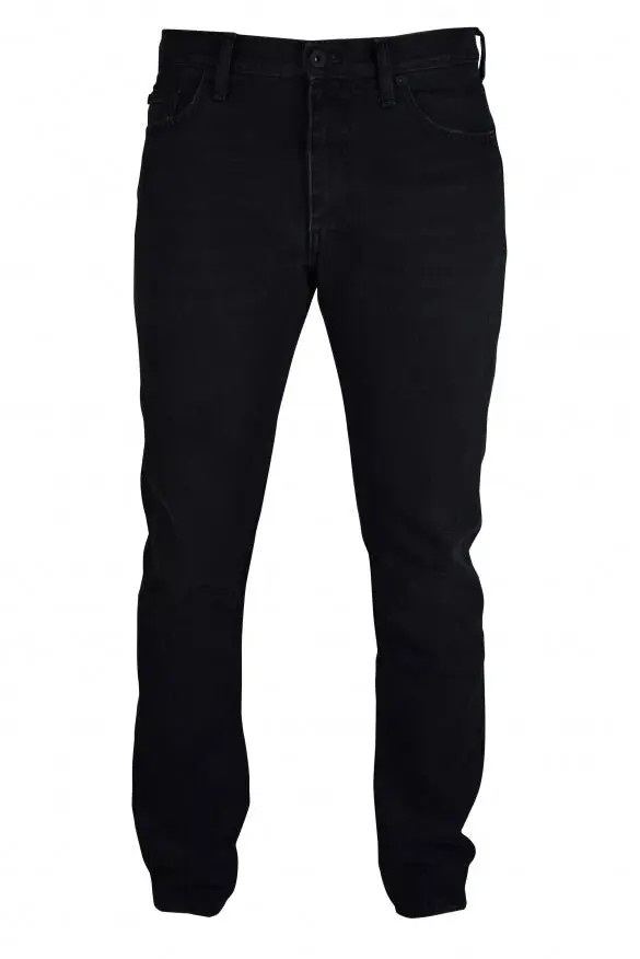 Off-White Slim Fit Jeans With Signature Stripes