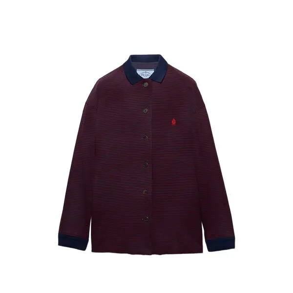 Prada Blouson Jacket - Red
