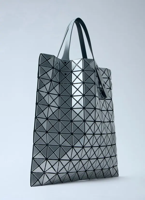 Issey Miyake Geometric Paneled Tote Bag