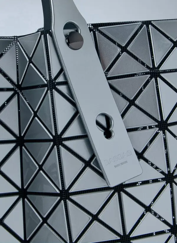 Issey Miyake Geometric Paneled Tote Bag