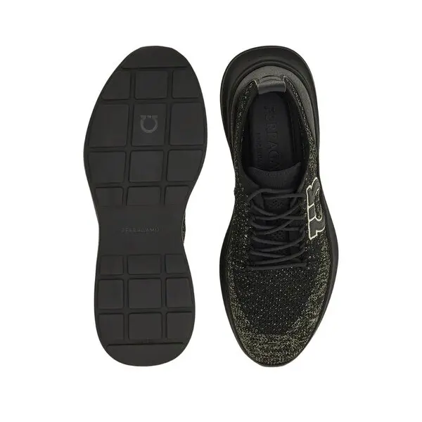 FERRAGAMO Low-top Gancini Detail Trainers