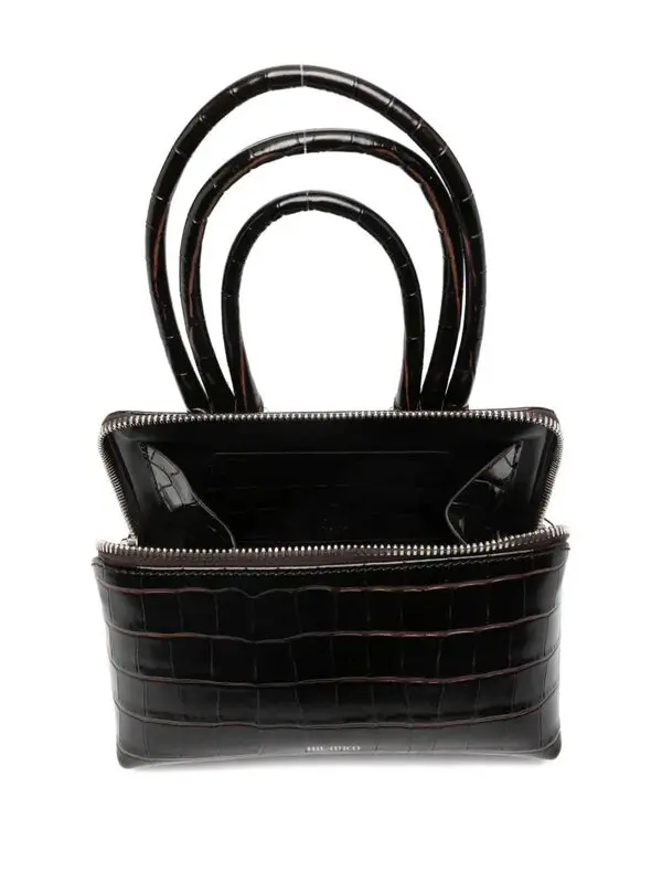 Attico Mini Friday Bag With Crocodile Effect
